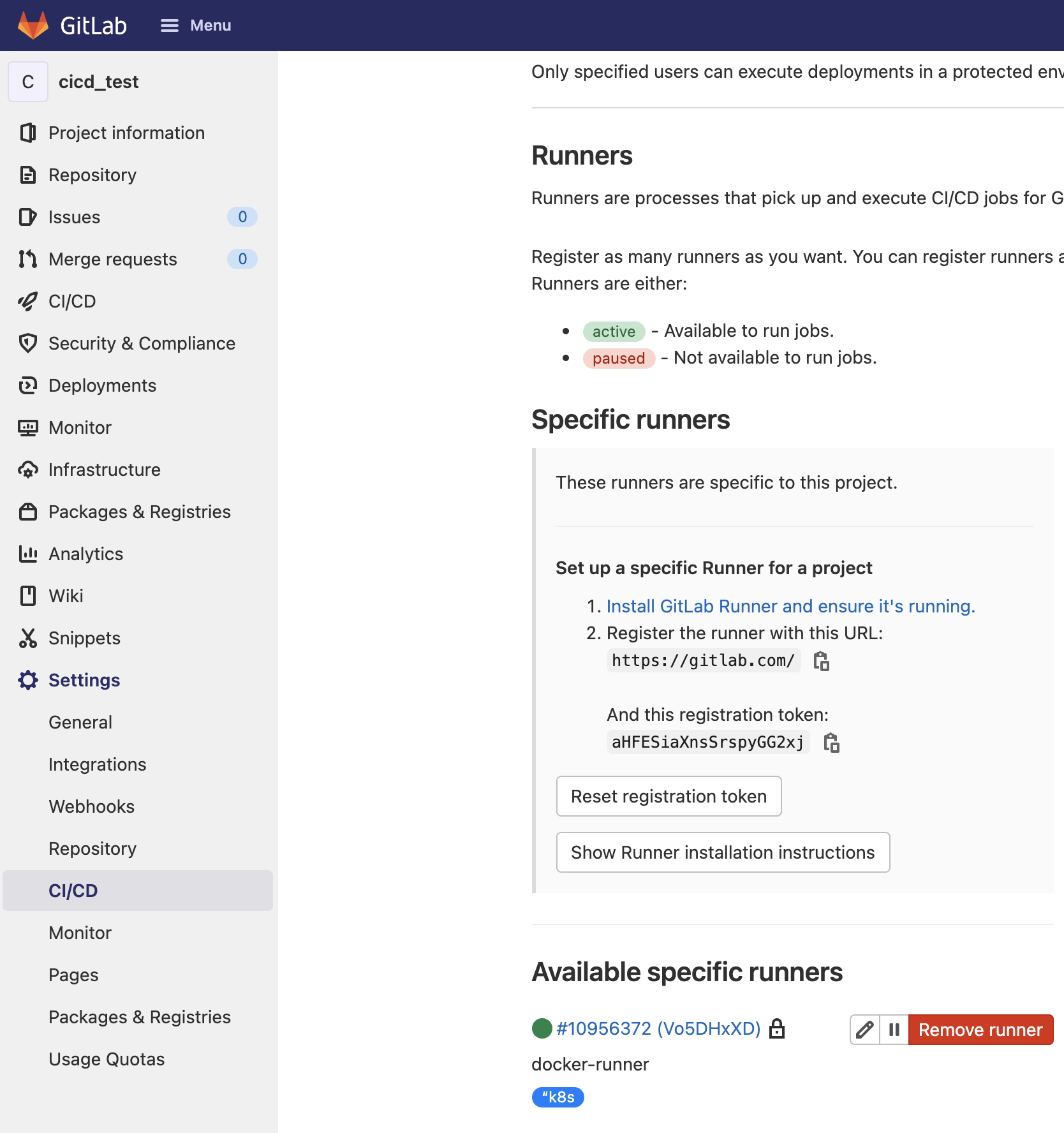 GitLab Runner Install GitLab Runner Install